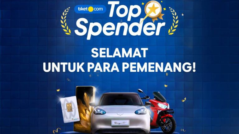 Top Spender 2025 tiket.com: Vincent Asal Surabaya Bawa Pulang Mobil Listrik – Kilasjateng.id